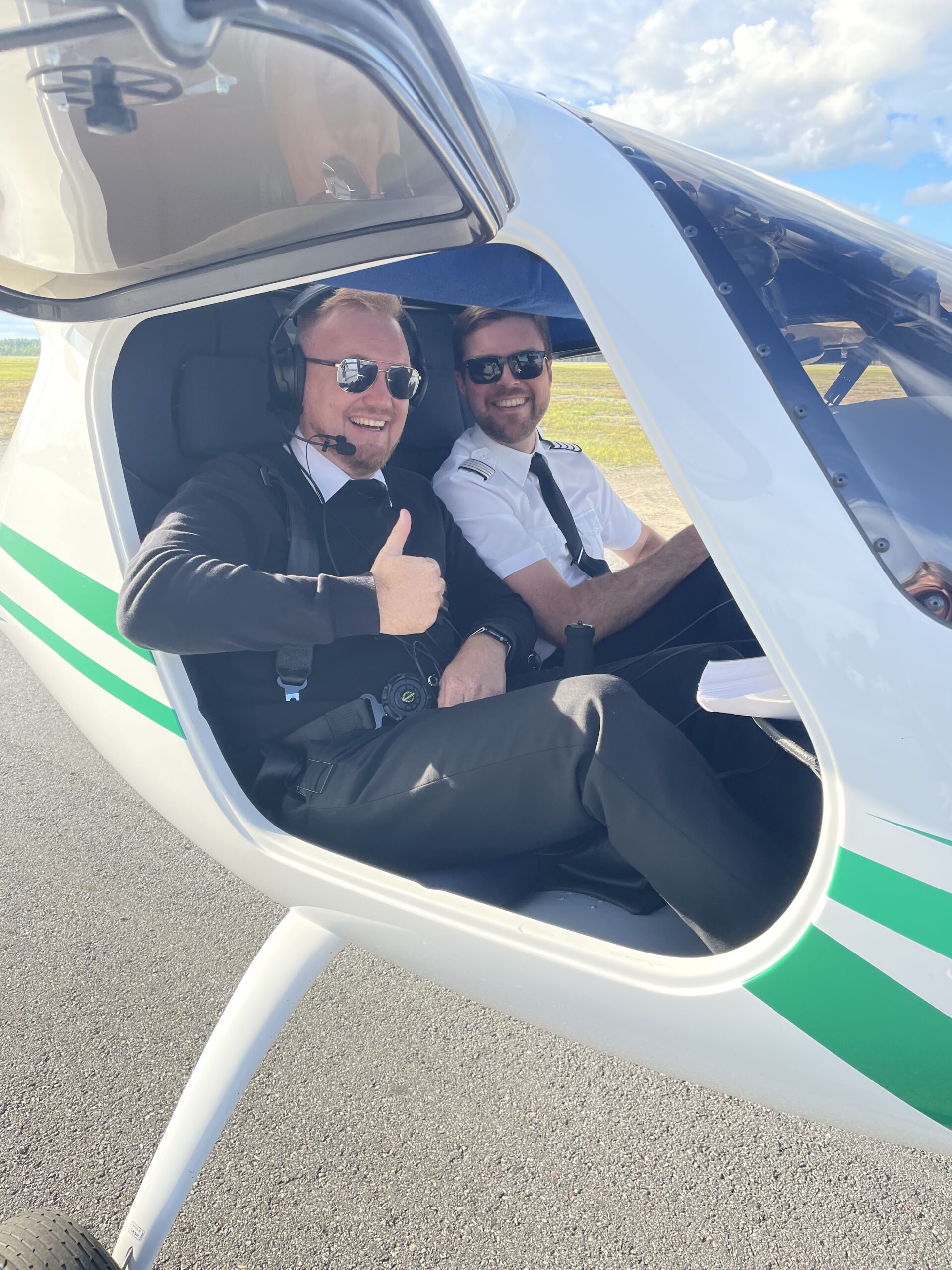 Visit from Petter Hörnfeldt | Green Flight Academy