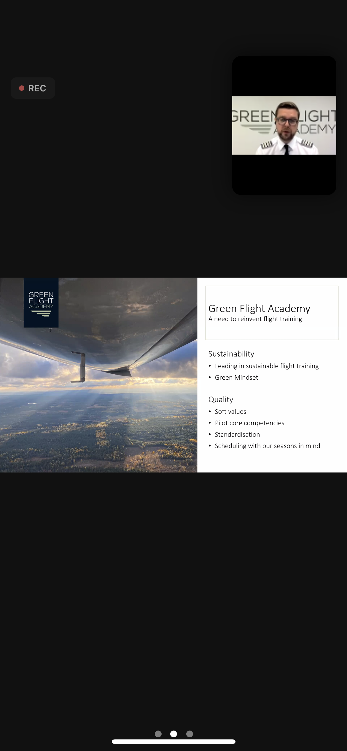 Webinar with APC and Petter Hörnfeldt | Green Flight Academy